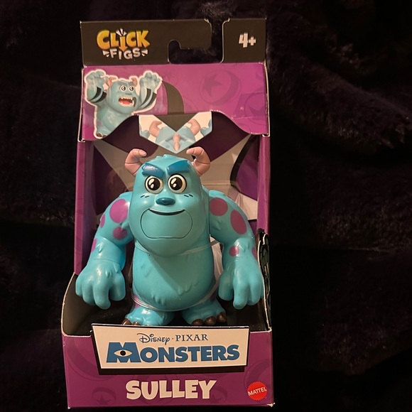 Pixar | Toys | Disney Pixar Click Figs Monsters Sulley Action Figure ...